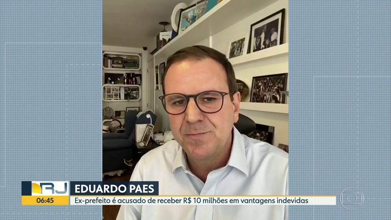 Vídeo Eduardo Paes Vira Réu Por Corrupção Bom Dia Rio G1