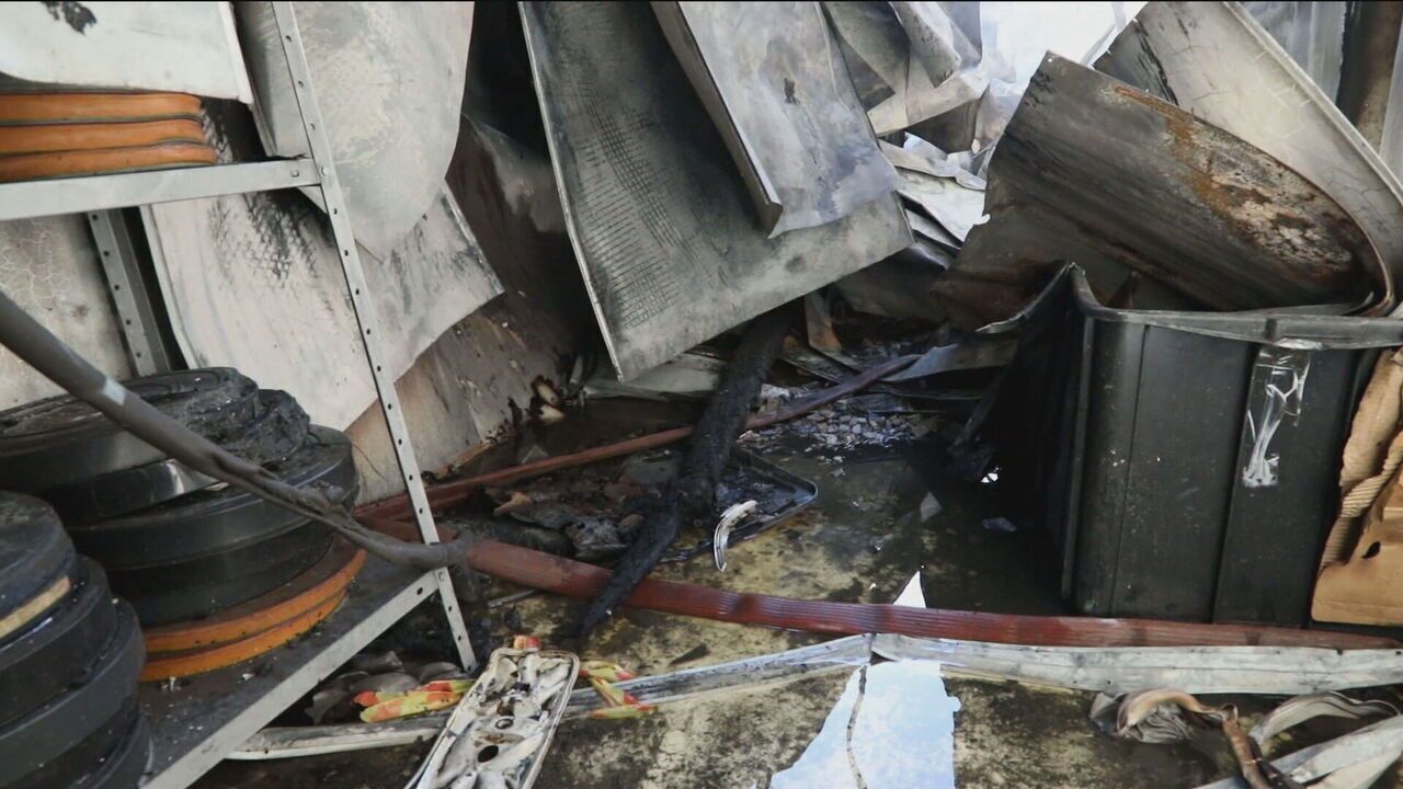 Vídeo: Imagens mostram como ficou o galpão da Cinemateca após incêndio ... Vídeo: Imagens mostram como ficou o galpão da Cinemateca após incêndio ...